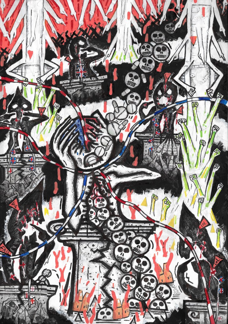 Self portrait during a culture war – John B Ledger